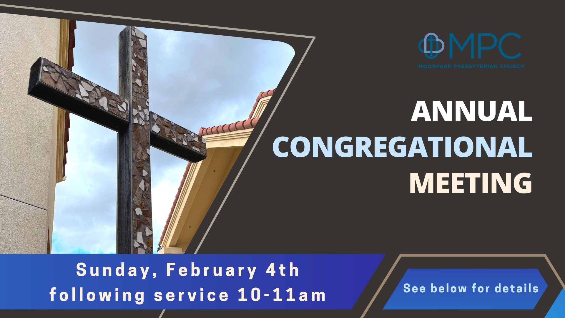 Annual Congregational Meeting next month – Moorpark Presbyterian Church